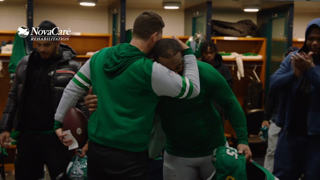 Nick Sirianni Postgame Locker Room Victory Speech: Bills | Week 12