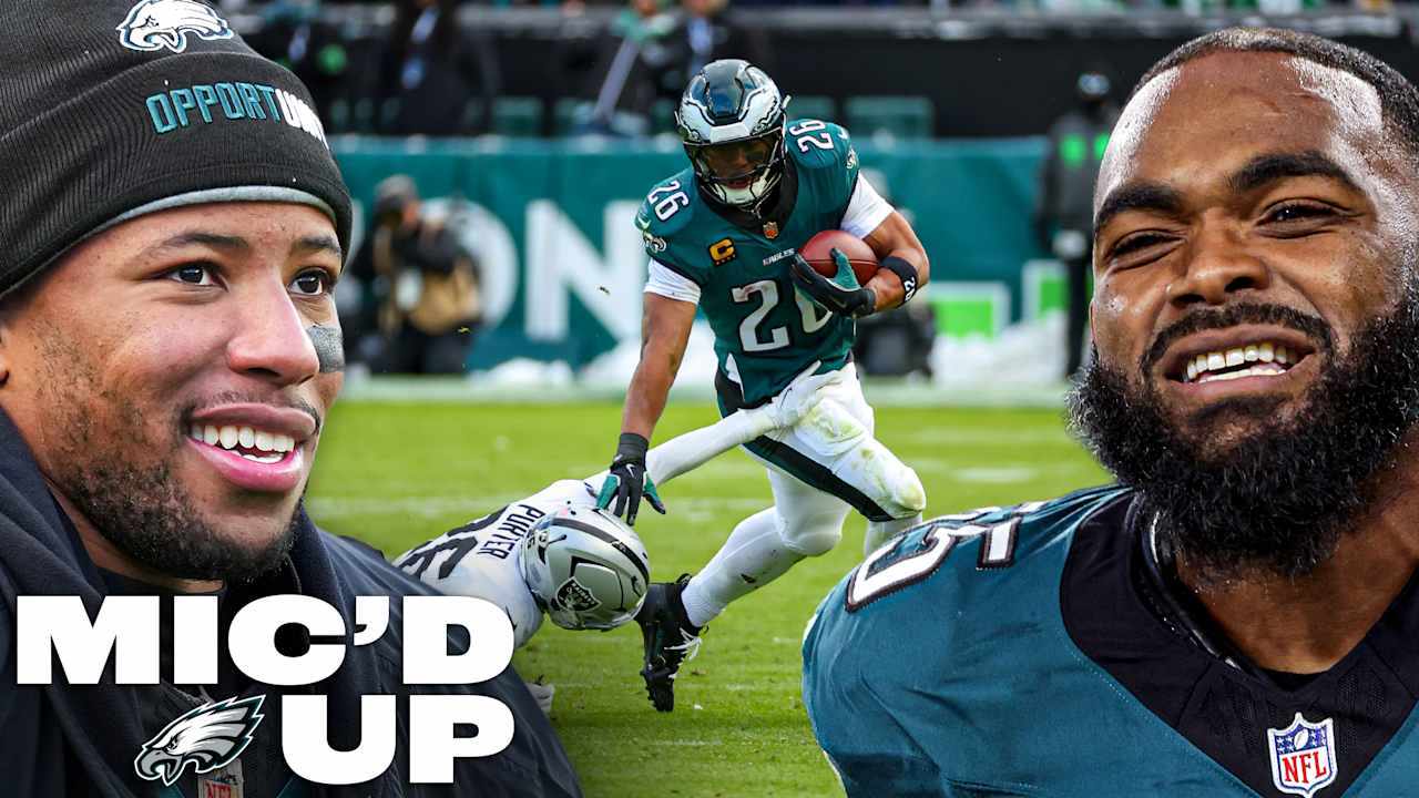 Saquon Barkley & Brandon Graham Mic'd Up in SHUTOUT win vs. Raiders