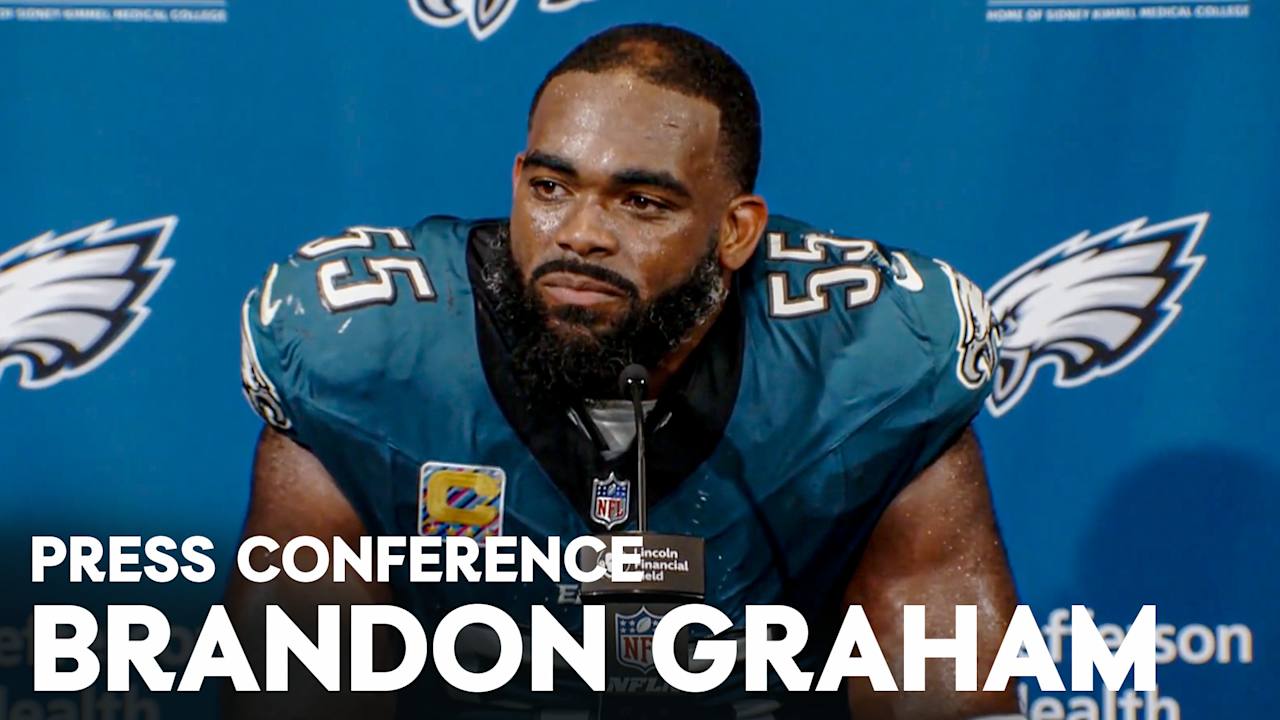 Brandon Graham Press Conference: October 13, 2024
