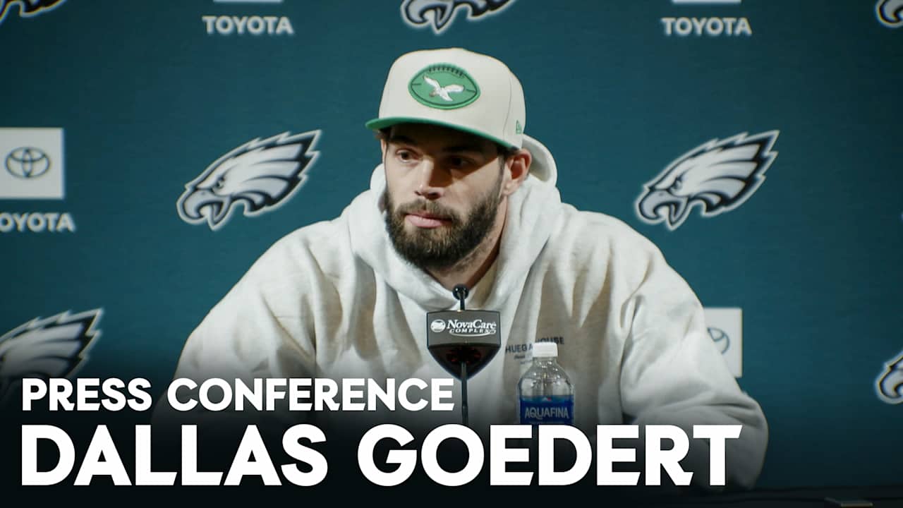 Dallas Goedert, DeVonta Smith, and others Press Conferences | January ...