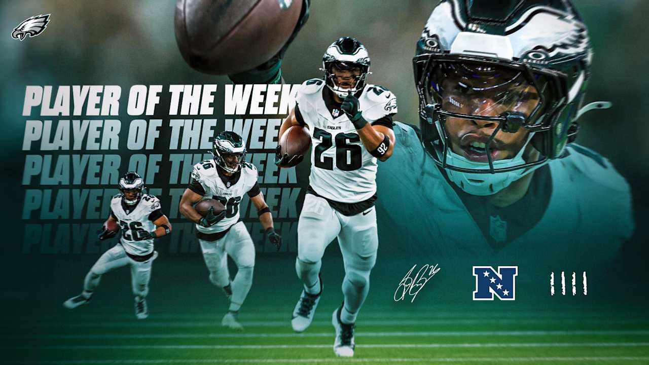 Saquon Barkley named NFC Offensive Player of the Week for fourth time ...