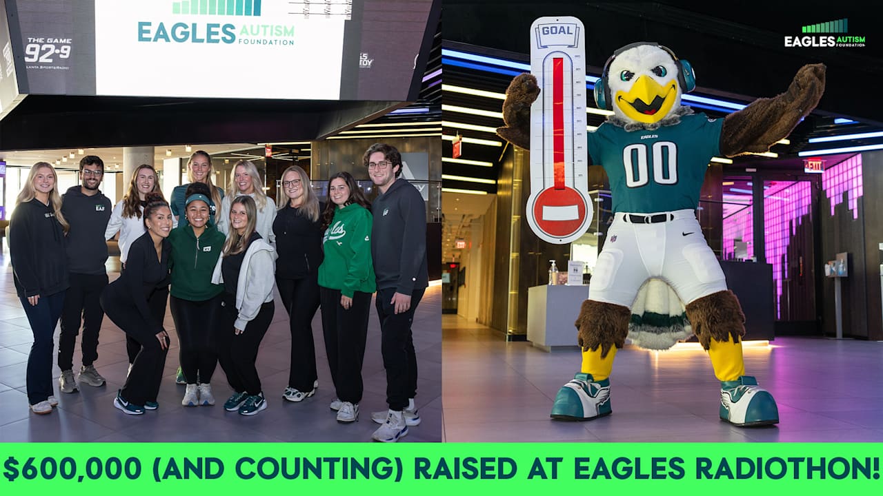 Eagles Radiothon raises record-breaking $600,000+ for autism research ...