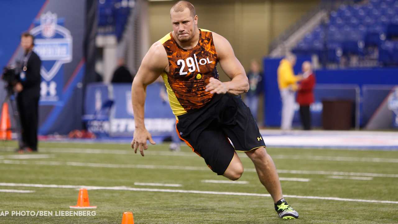 Lane Johnson's 2013 NFL Scouting Combine workout