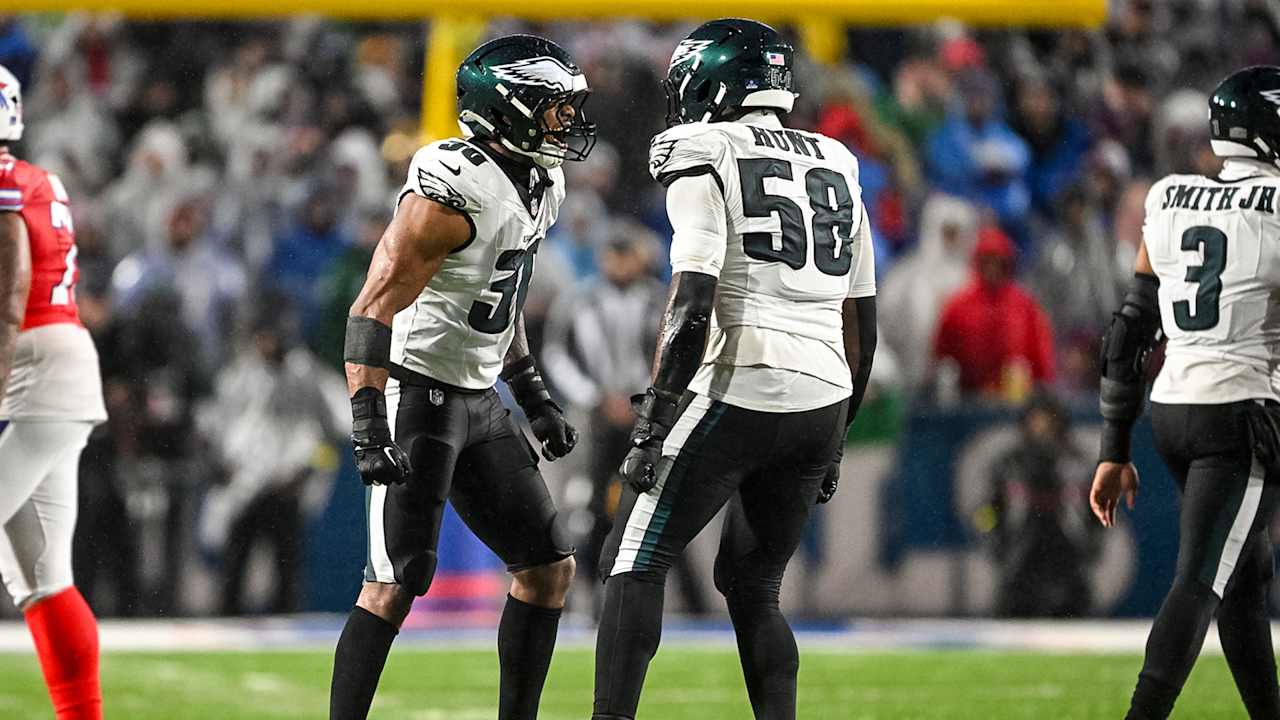 Highlight: Eagles survive as Josh Allen's pass is incomplete on 2-point ...