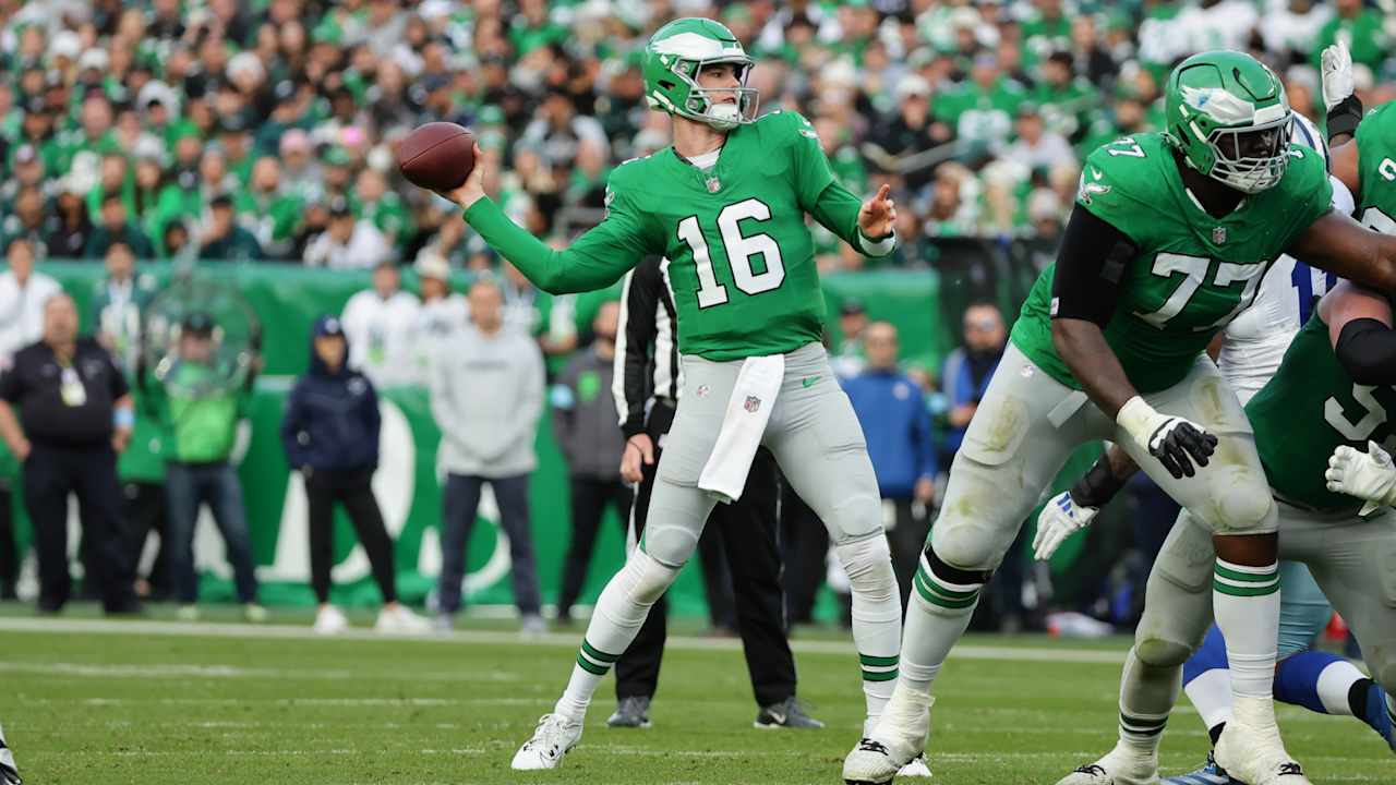 Highlight: Tanner McKee throws first NFL TD pass to A.J. Brown