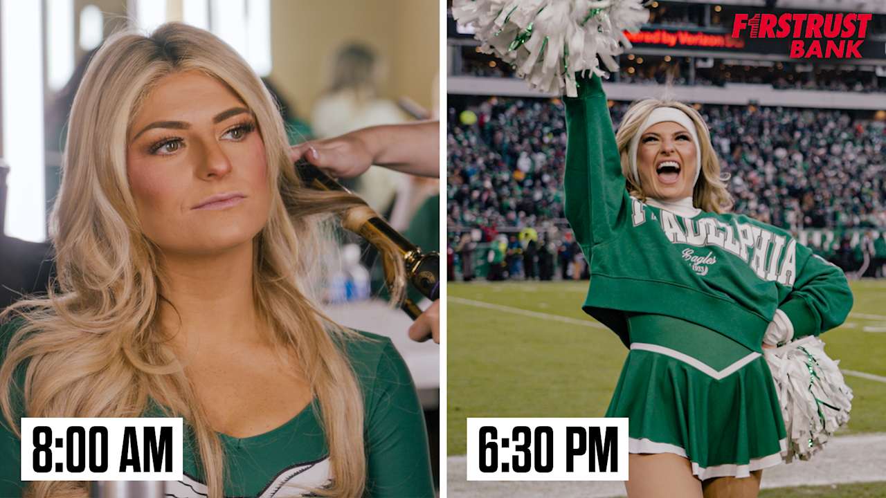 Day In The Life of an NFL Cheerleader on Gameday