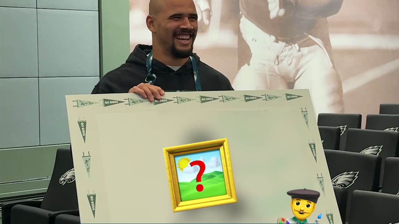 Zack Baun, Brandon Graham compete to make the best Marriott Bonvoy Keysake!