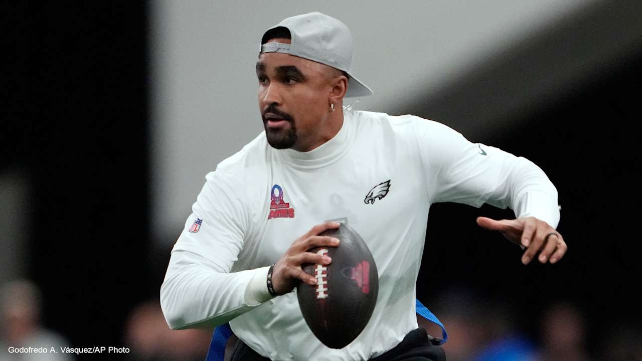 Highlights: Jalen Hurts' Pro Bowl Hat Trick