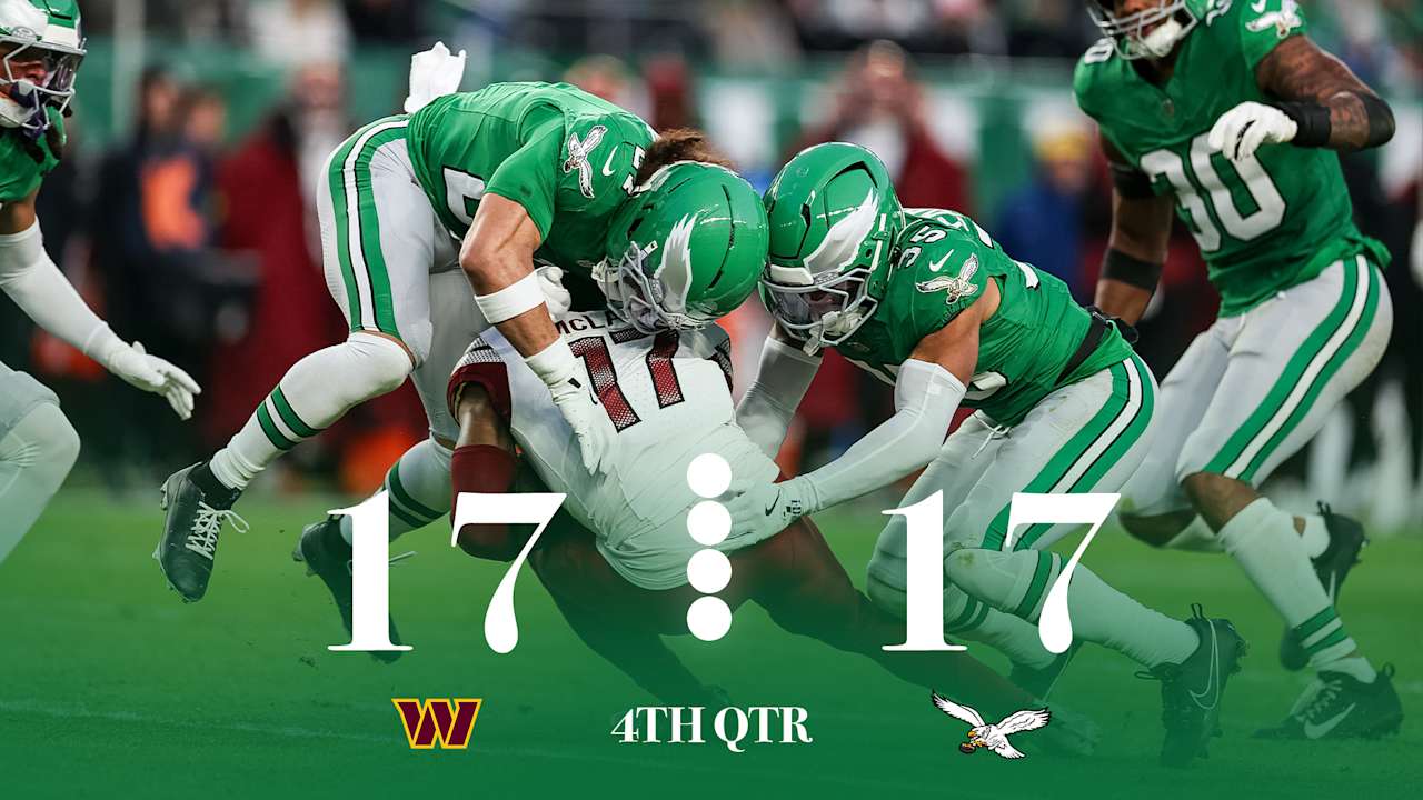 Commanders vs. Eagles Live Updates