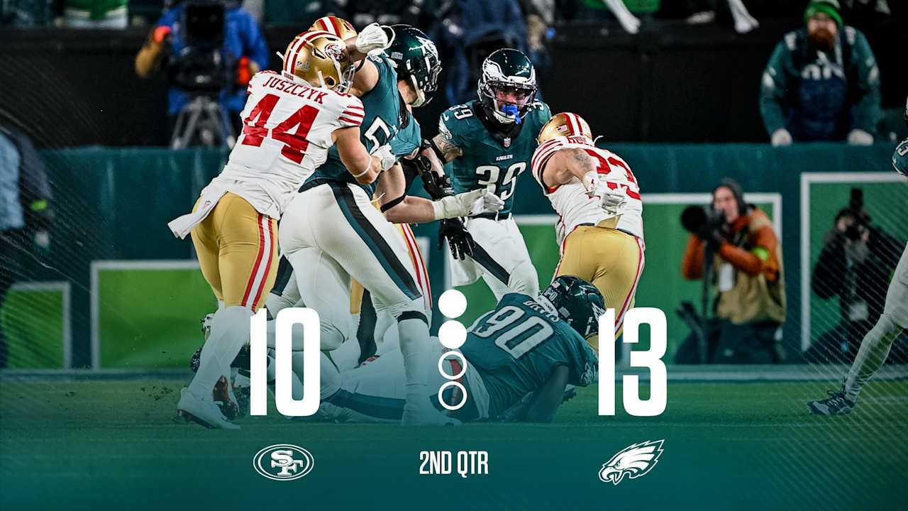 49ers vs. Eagles Live Updates | Wild Card Round