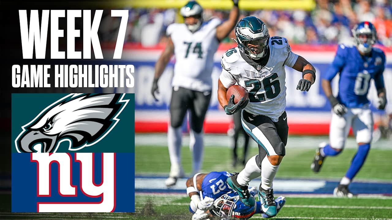 Game Highlights: Eagles 28, Giants 3