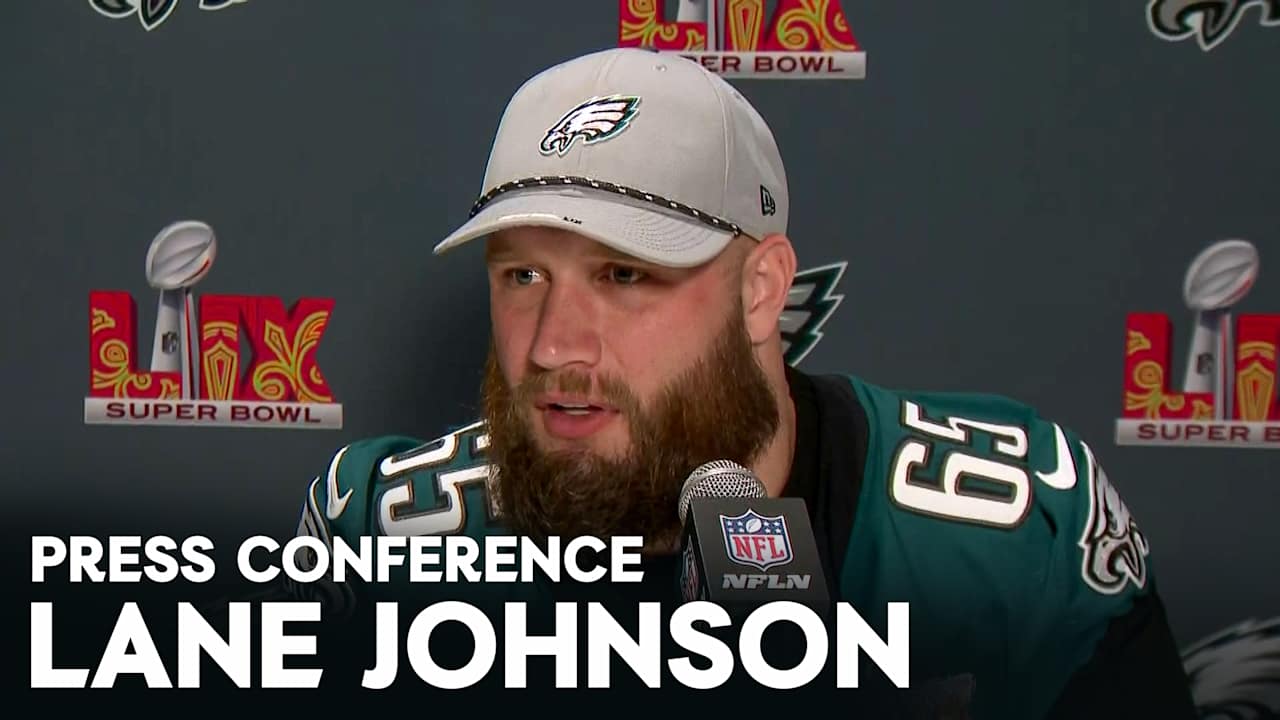 Lane Johnson, Dallas Goedert, and others Press Conferences | February 6 ...