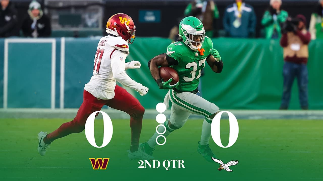 Commanders vs. Eagles Live Updates