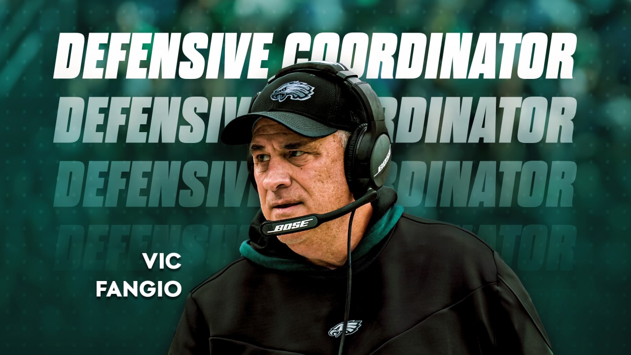 Eagles name Vic Fangio defensive coordinator Eagles name Vic Fangio defensive coordinator