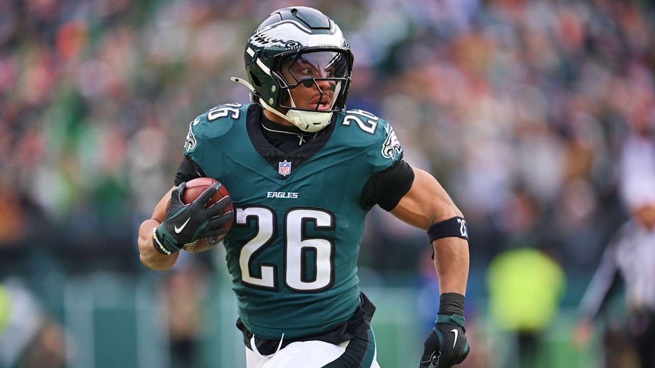 Highlight: Saquon Barkley rushes for a 60-yard TD vs. Commanders on ...