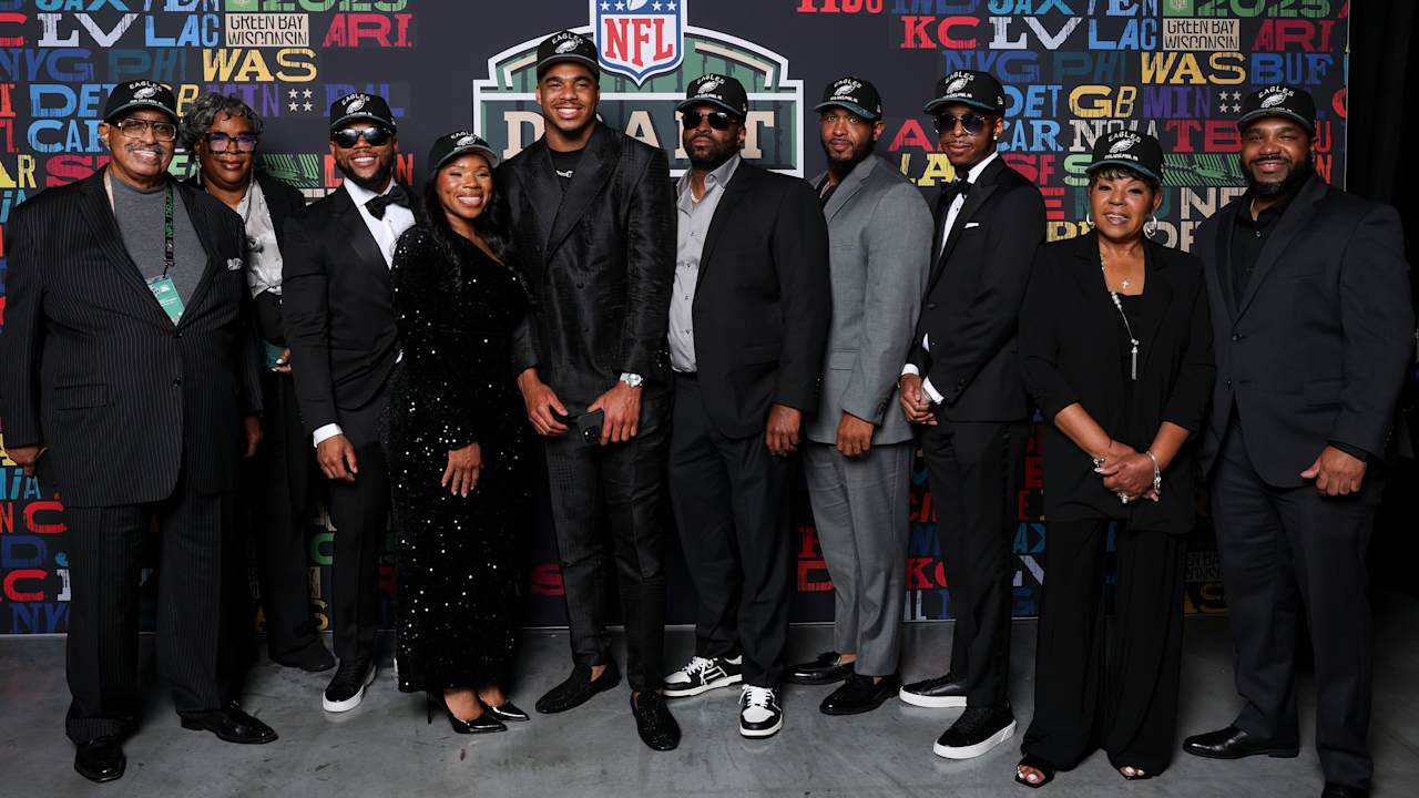Eagles’ first-round pick Jihaad Campbell returns home: ‘It was worth ...