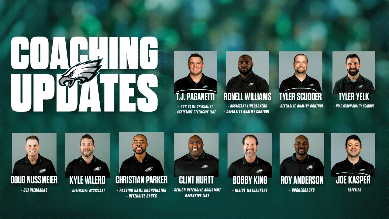 Eagles announce 2024 coaching staff