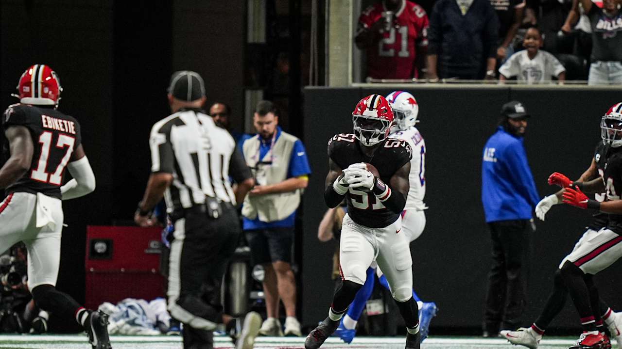 DeAngelo Malone seals Falcons win with INT