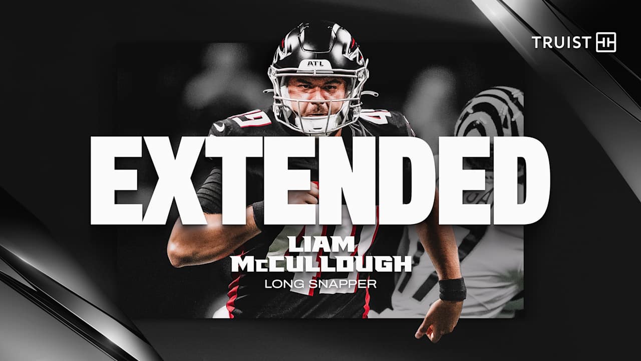 Falcons extend long snapper Liam McCullough