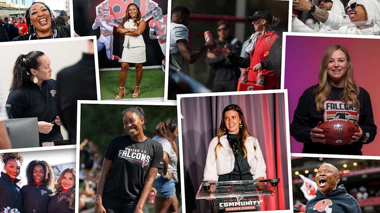 Women of the Atlanta Falcons share their stories, career paths to ...