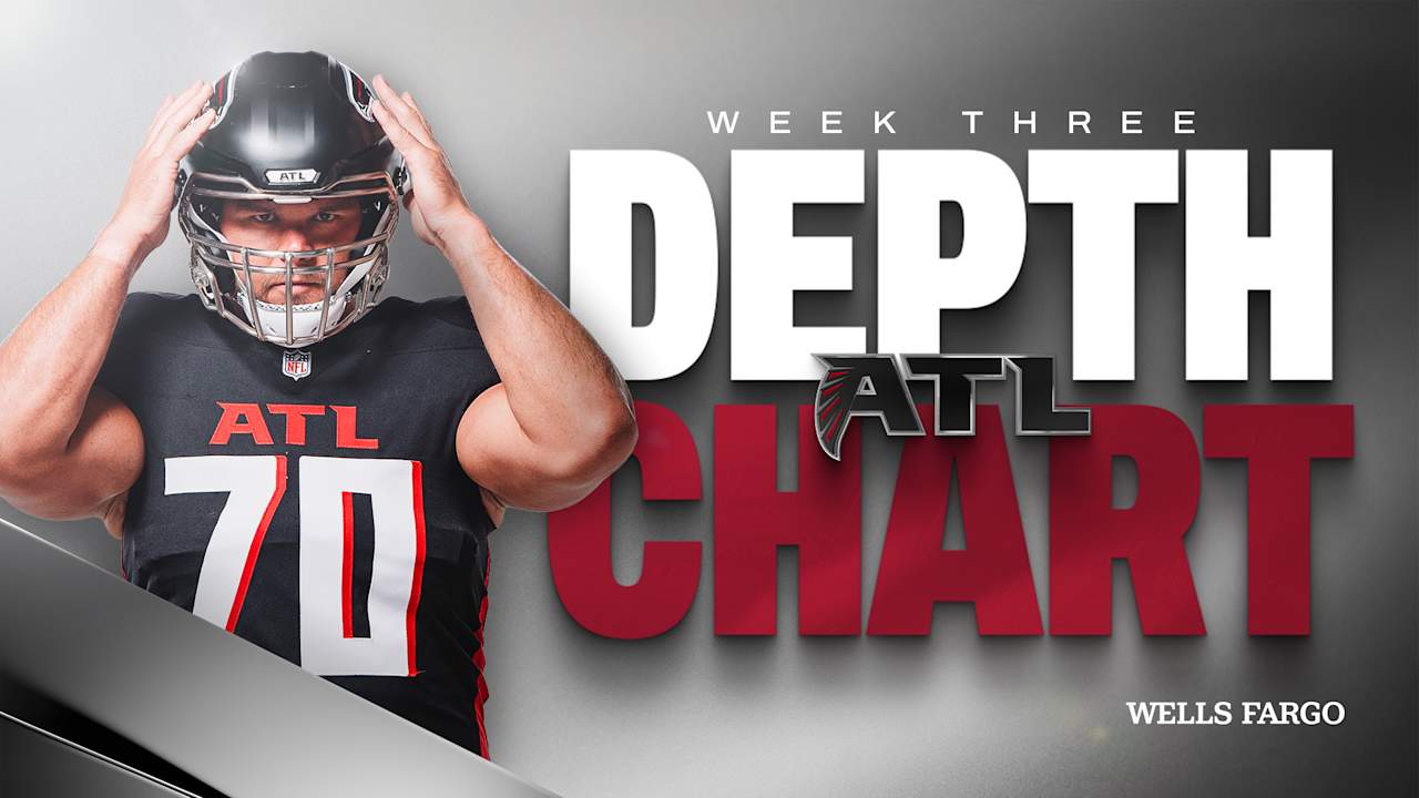 Falcons' Week 2 depth chart released