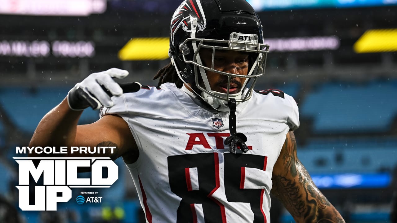 MyCole Pruitt Mic'd Up in NFC South Matchup | Atlanta Falcons vs. Carolina Panthers | NFL