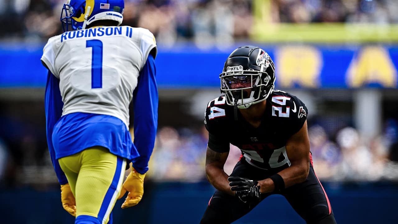 Atlanta Falcons empfangen die Los Angeles Rams zum Monday Night Game im ...