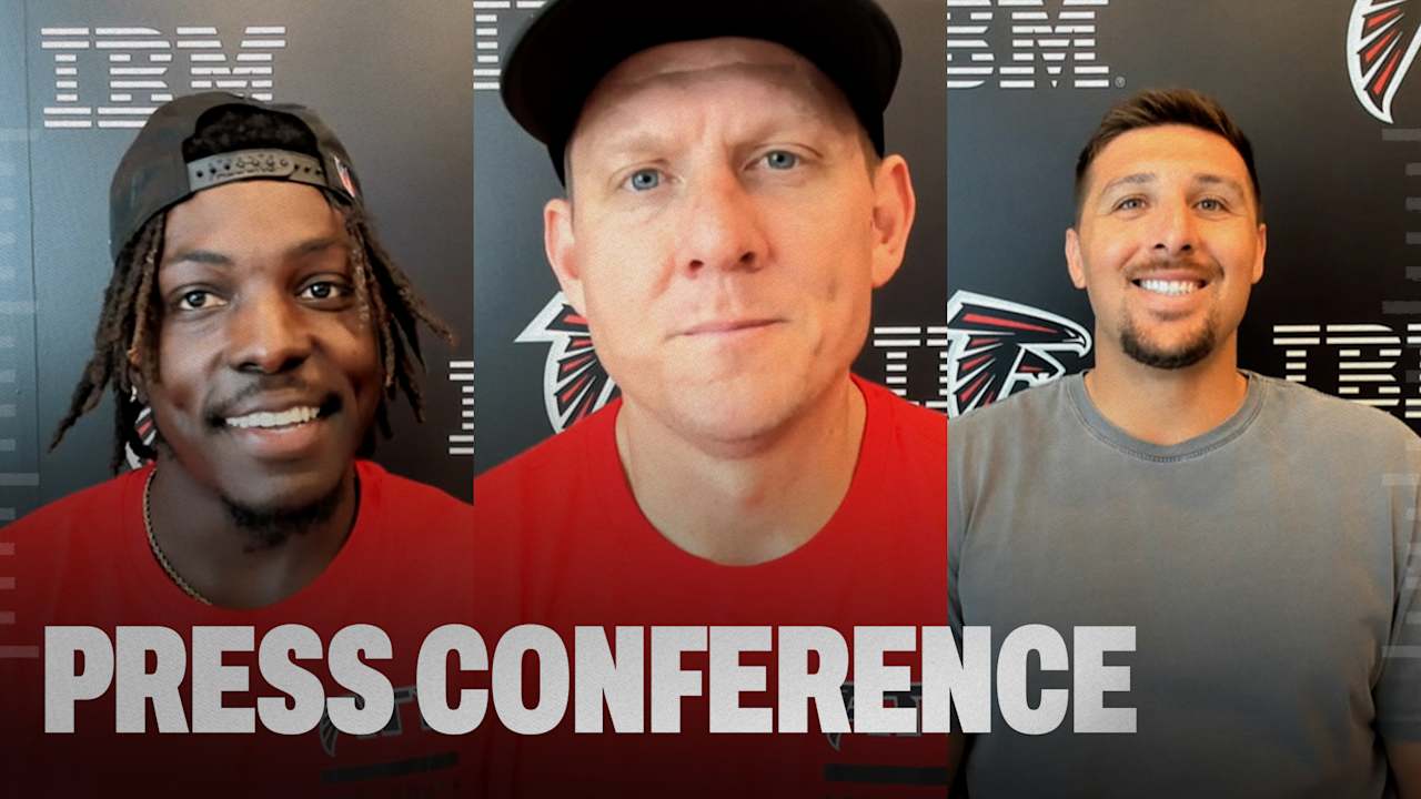 Austin Hooper, Christian Harris & Nick Folk on joining the Falcons in ...