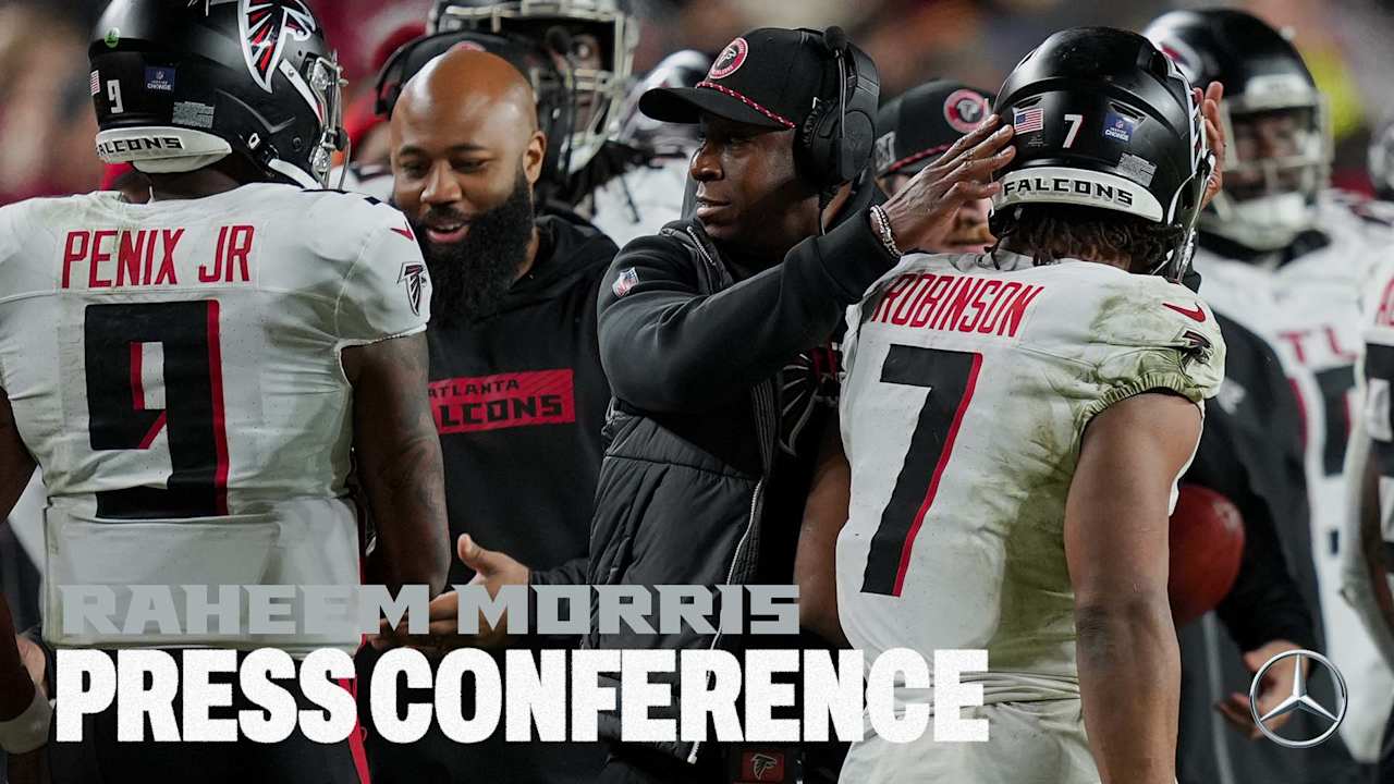 Raheem Morris on Atlanta Falcons' performance vs Washington Commanders ...