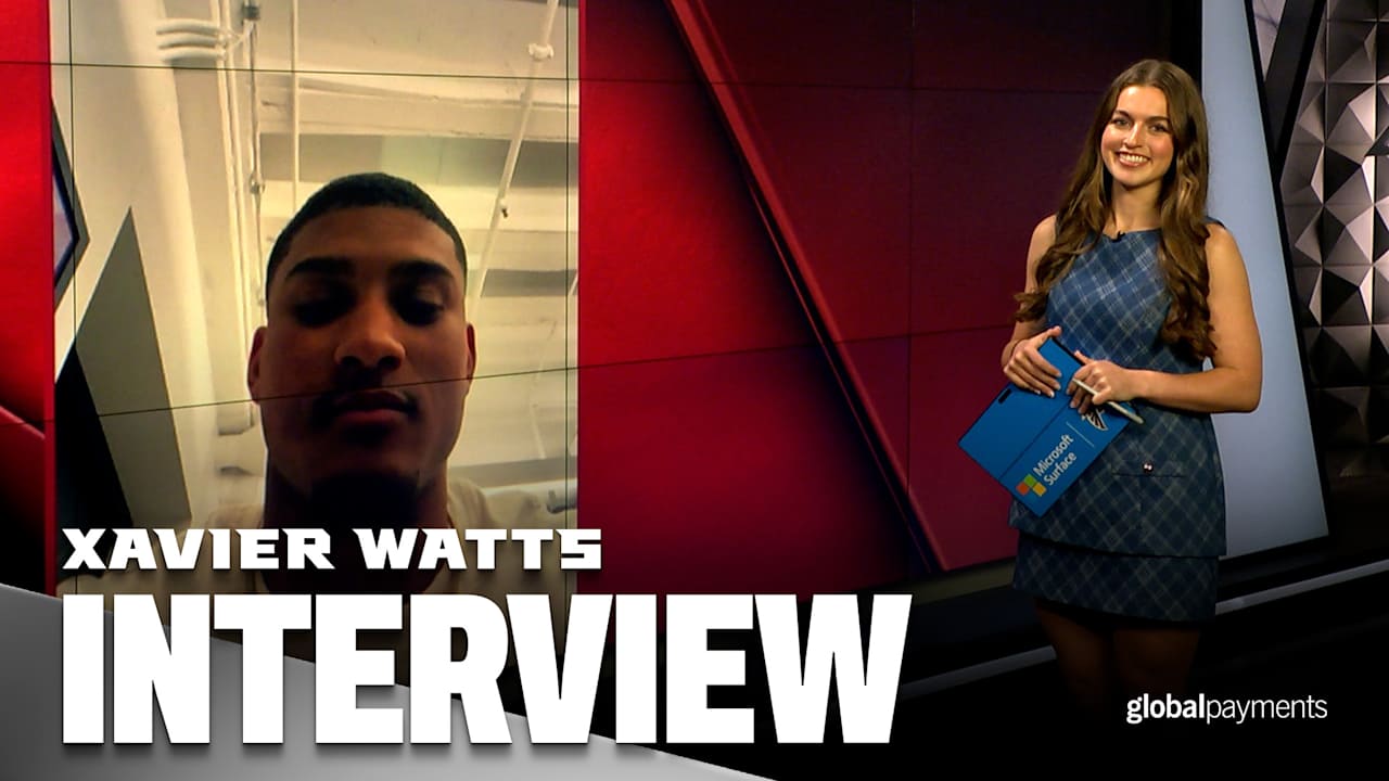 Xavier Watts is ecstatic to be an Atlanta Falcon | 2025 NFL Draft ...