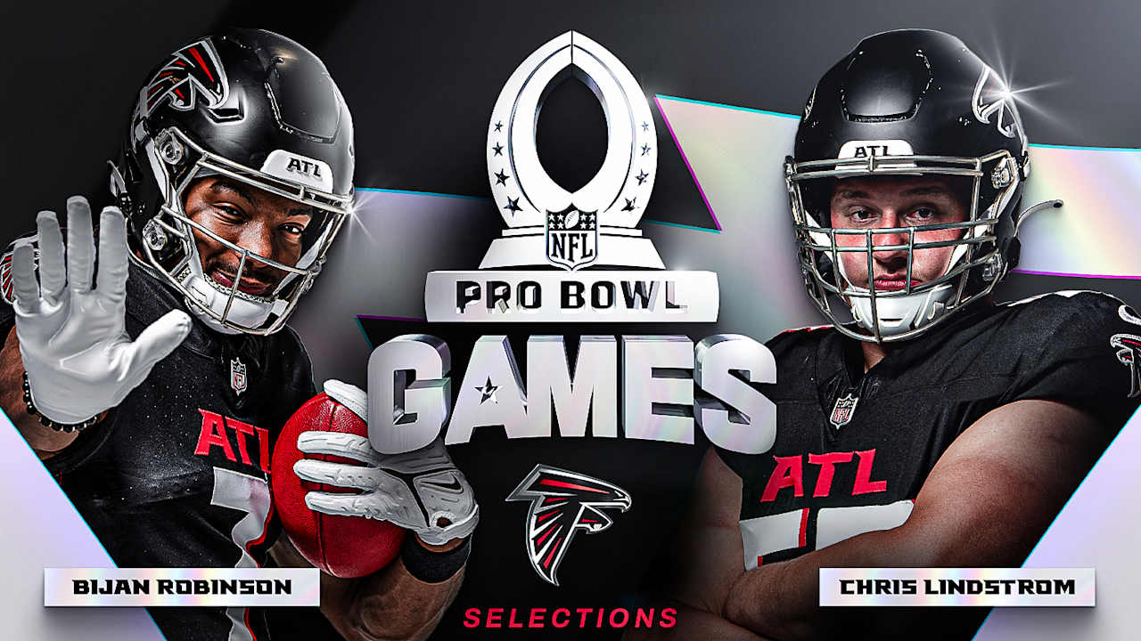 Bijan Robinson, Chris Lindstrom named to 2026 Pro Bowl Games