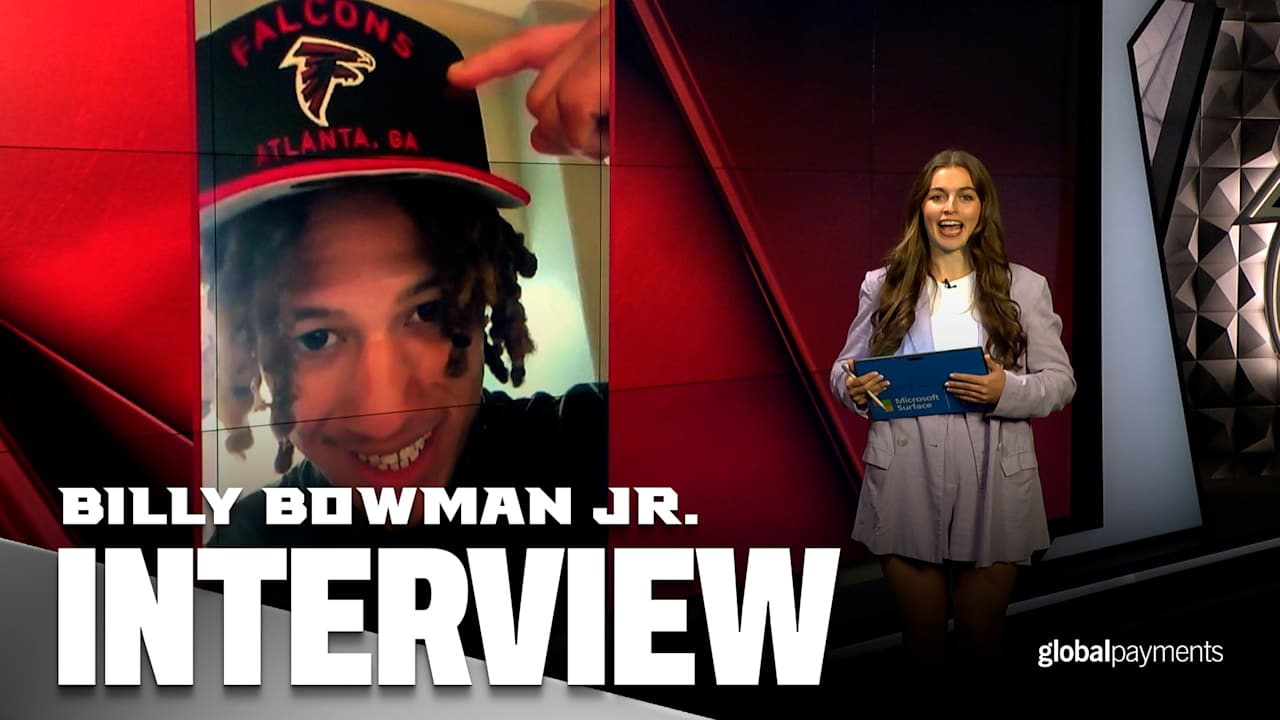 Billy Bowman Jr. on the moment he's worked for his entire life | 2025 NFL Draft | Atlanta Falcons