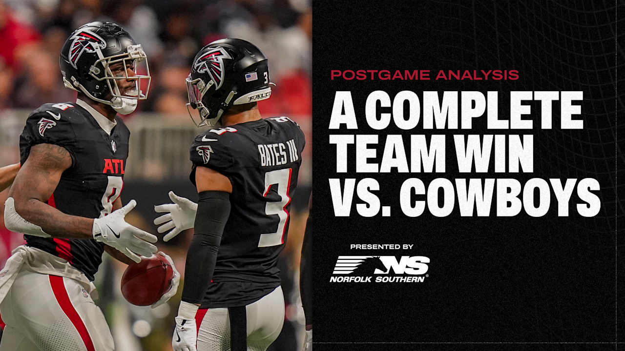 Falcons 'handle business' in first complete team win vs. Dallas Cowboys