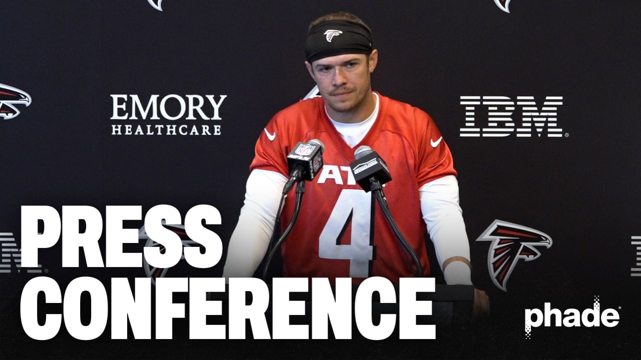 Taylor Heinicke, Jerry Gray, Bijan Robinson, & others discuss adjusting ...
