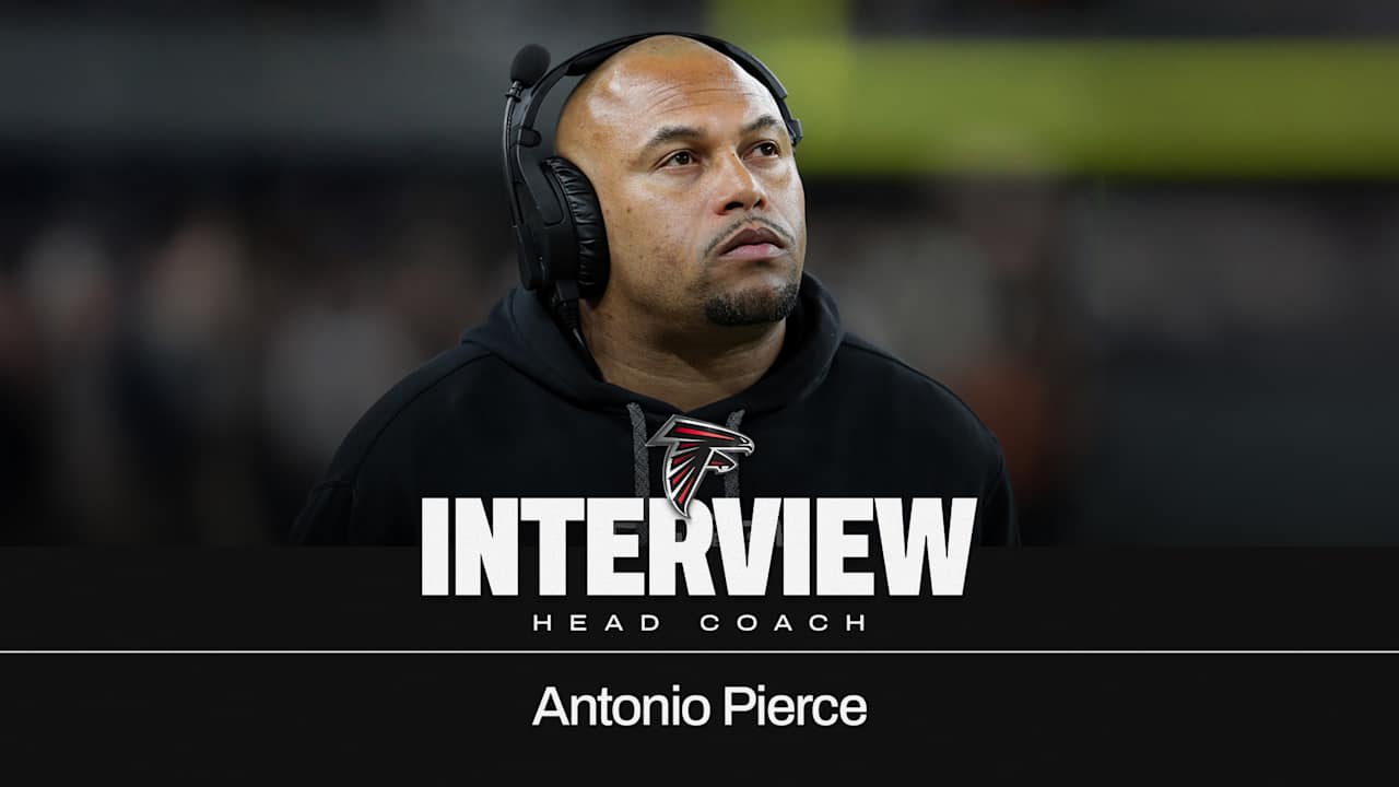 Falcons interview Antonio Pierce for head coach