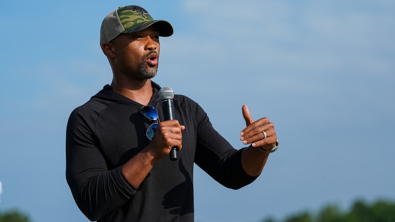 Falcons general manager Terry Fontenot on quarterback play, roster ...