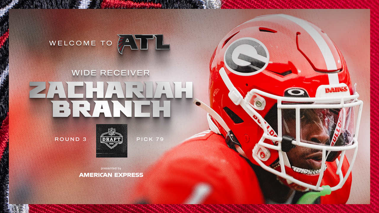 Falcons select WR Zachariah Branch with No. 79 pick in 2026 NFL Draft