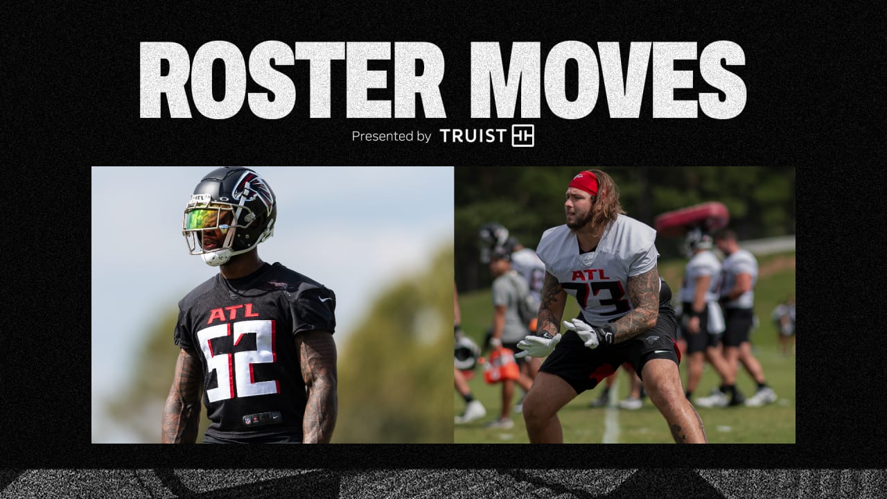 Falcons elevate a linebacker, offensive lineman from practice squad for ...