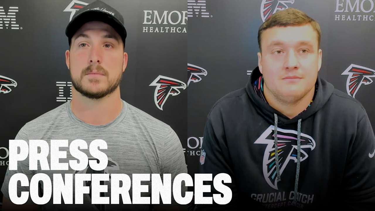 Nate Landman and Chris Lindstrom share how the Falcons can get back to ...