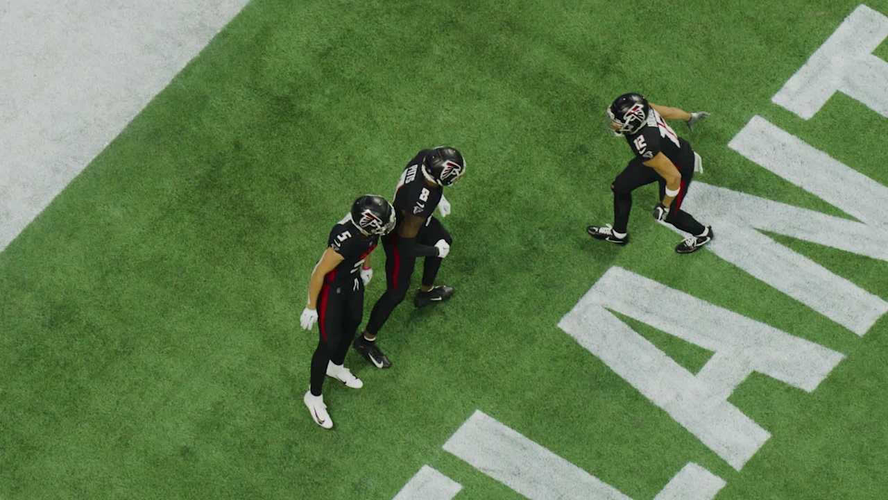 ROOF CAM: Kyle Pitts touchdown vs Colts