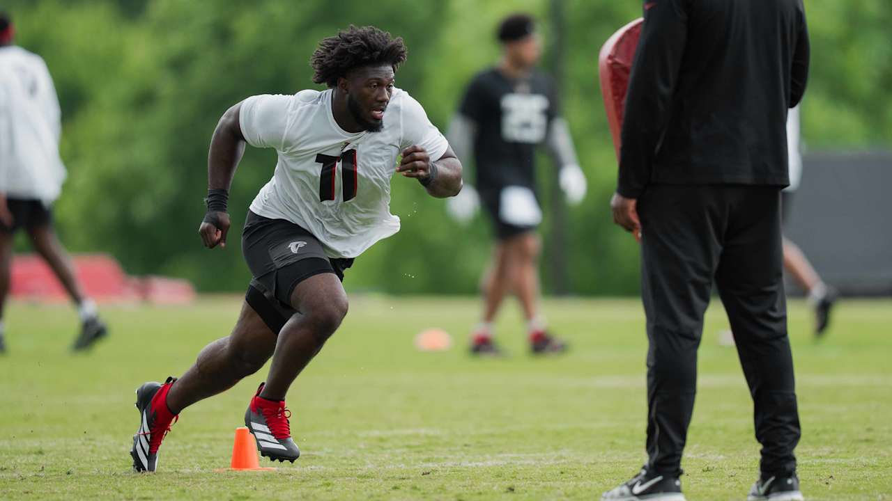 Falcons' plan for Jalon Walker: 'Master playing on the edge' in Year 1