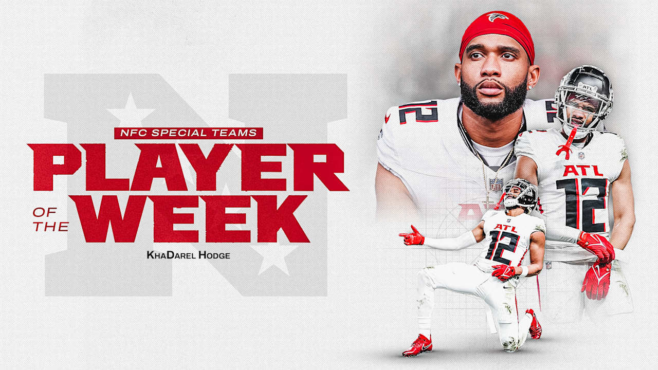 KhaDarel Hodge named NFC Special Teams Player of the Week