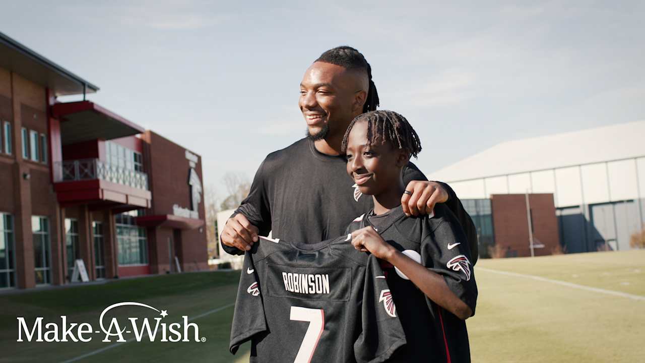 Jayden makes memories of a lifetime in Make-A-Wish meeting with Bijan ...