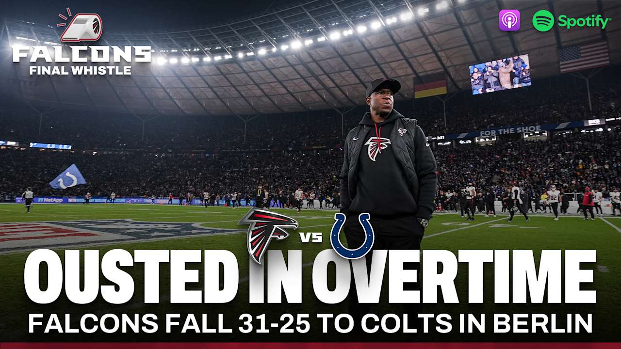 Ousted in Overtime: Falcons fall 31-25 to Jonathan Taylor, Colts in Germany | Final Whistle