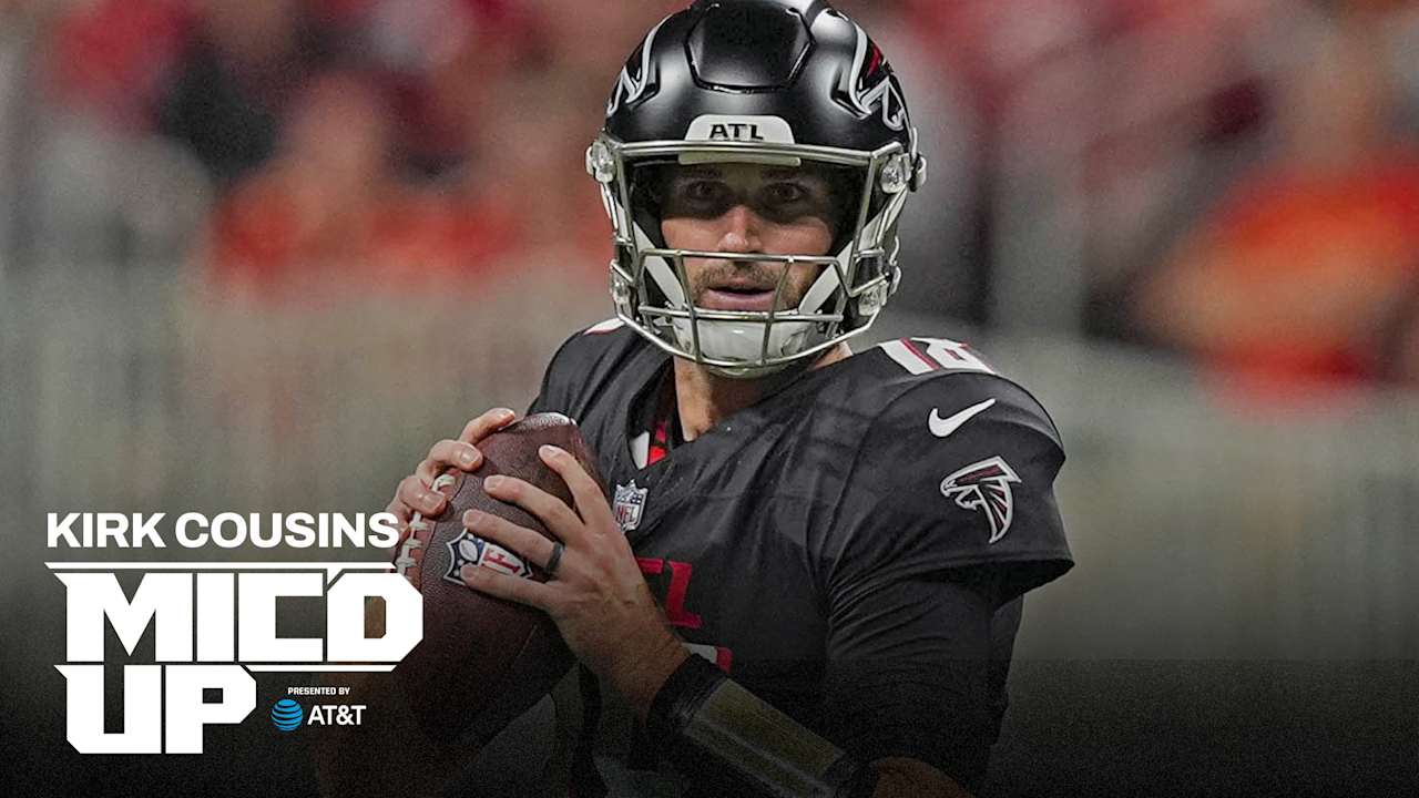 Kirk Cousins is mic'd up for Sunday Night Football