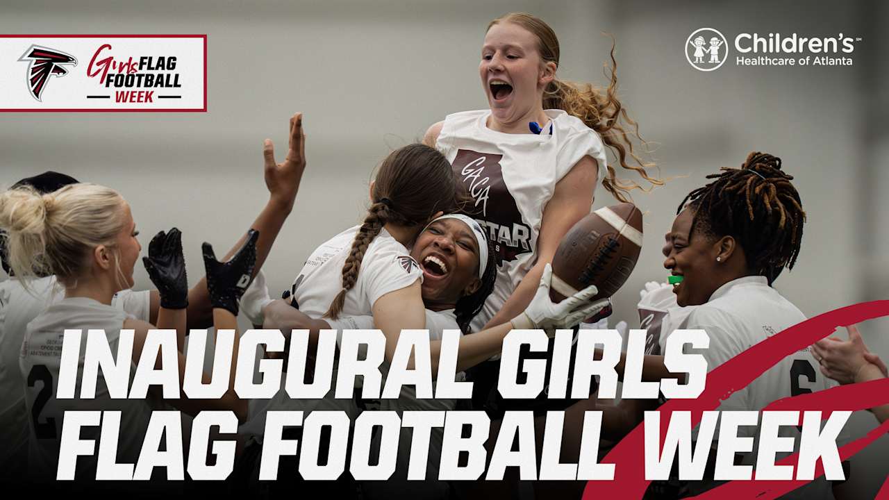 2026 Atlanta Falcons Girls Flag Football Week | Highlights from ...