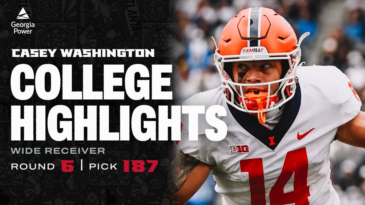 Casey Washington College Highlights | 2024 NFL Draft | Atlanta Falcons