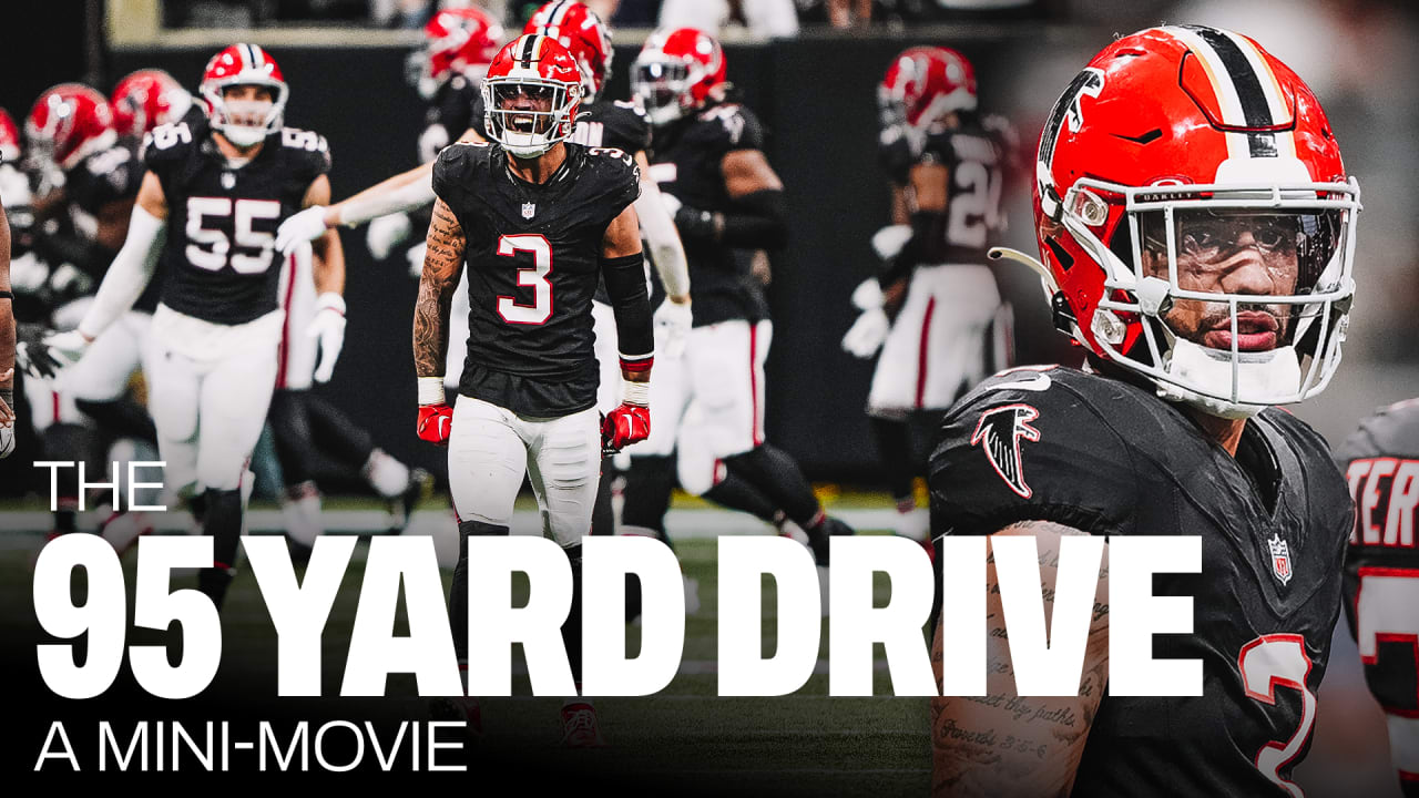 The 95 yard drive that gave the Falcons a 9 point lead over the Saints ...