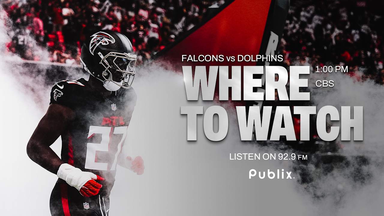 Where to watch Atlanta Falcons vs. Miami Dolphins - BVM Sports