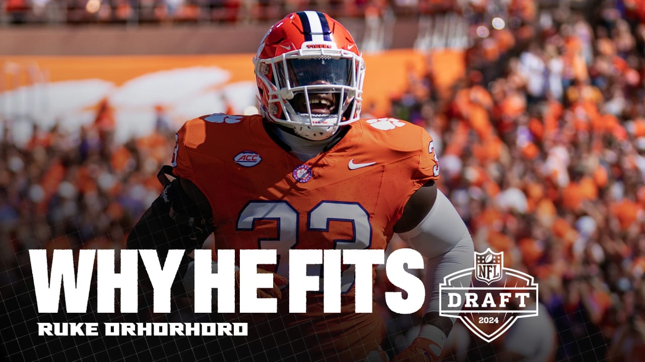Why the Atlanta Falcons selected DT Ruke Orhorhoro | 2024 NFL Draft